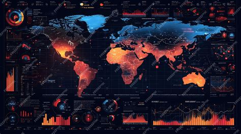 Datadriven Infographic Graphs Charts And Visual Statistics Premium Ai Generated Image
