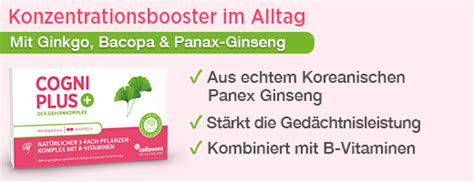 Cogni Plus Kapseln Apotalde Ihre Versandapotheke