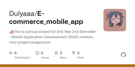 GitHub Dulyaaa E Commerce Mobile App This Is A Group Project For Nd Year Nd Semester