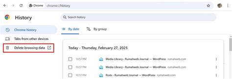Cara Menghapus Cache Browser Di Laptop Dan HP