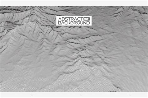 3d Wireframe Cyberspace Landscape For Presentations Pixel Node Grid