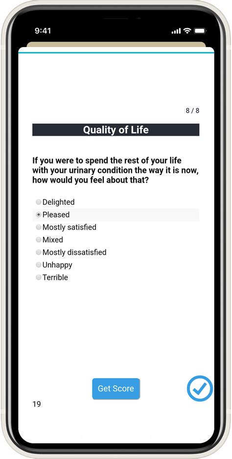 Ipss App Compare Symptoms Over Time — Iuflow
