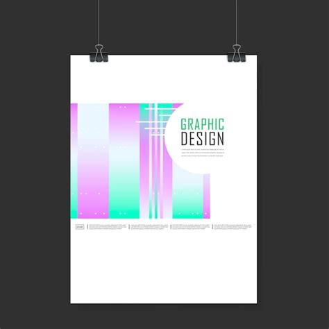 Premium Vector Elegant Poster Template Design