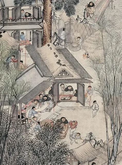 古画里的中国年味 知乎