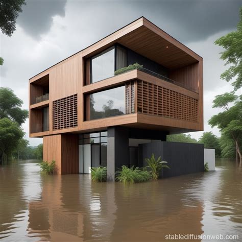 Architecture In Flood Prone Areas Stable Diffusion Online