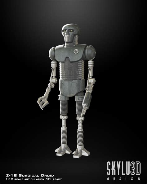 Stl File Rogoue One Style 2 1b Surgical Droid One12 Scale Stl Files 3d