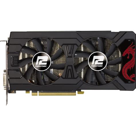 Placa De V Deo Rx Red Dragon Gb Gddr Powercolor Open Box