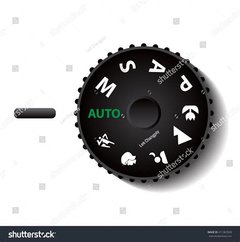 Digital Camera Mode Button Vector Illustrations Stock Vector Royalty Free 411367828 Shutterstock