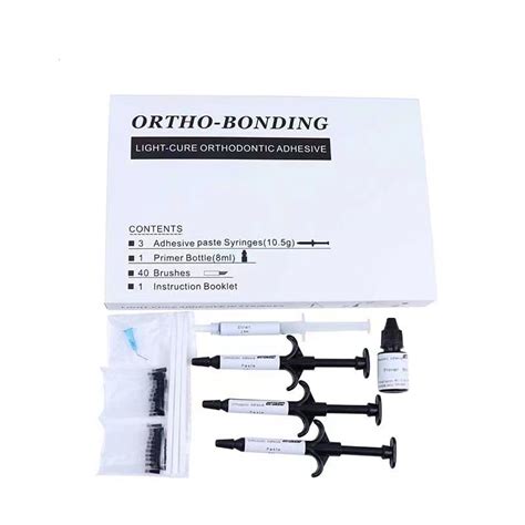 Dental Composite Adhesive Bonding Metal Light Cure Adhesive Kit