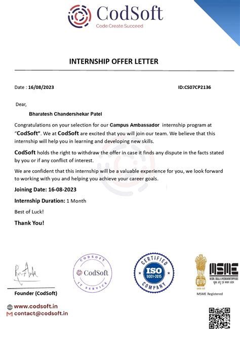 Bharatesh C Patel On Linkedin Codsoft Codsoftinternship