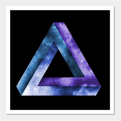 Triangle Infinite Tribar Physicist Physics By Spesdesign Triangle Art