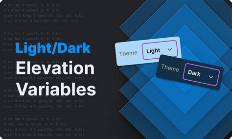 Lightdark Elevation Variables Figma