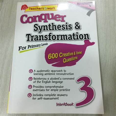P3 Teacherswork Conquer Synthesis And Transformation Hobbies And Toys