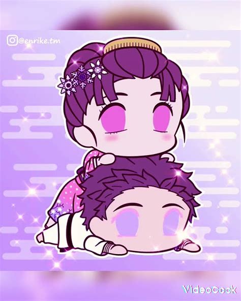 Chibi Couplespt2 💜💜💜💜💕💕💕🤭 Music Kny Uppermoon Yoriichitsugikuni Youtube