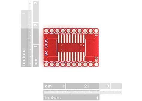 Sparkfun Soic To Dip Adapter 20 Pin Robot Gear Australia