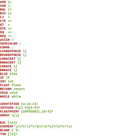 湖南大学编译原理实验一cminus compiler fall 湖南大学 编译原理 CSDN博客