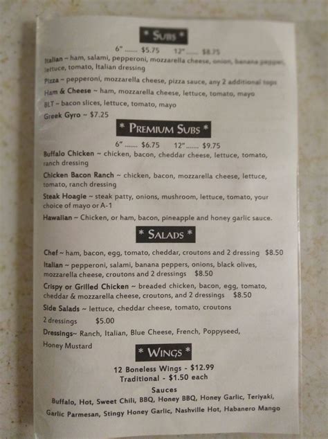 Menu At Buckeye Beverage Barn West Lafayette