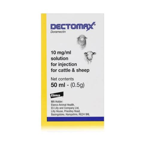 Dectomax Injection For Cattle And Sheep 50ml