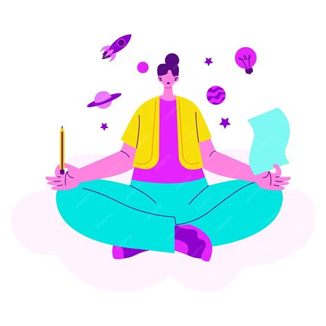 Premium Vector Creative Agency Studio Imagination Mind