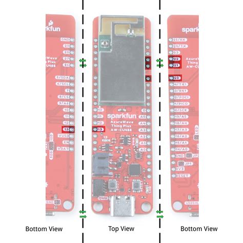 Azurewave Thing Plus Aw Cu488 Hookup Guide Sparkfun Learn