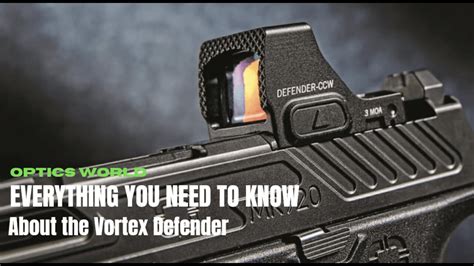Everything You Need To Know About The Vortex Defender Ccw Ultimate Overview