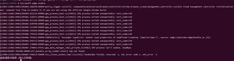 Is This A Bug For Edgegpu Process Exited Unexpectedly Exit Code 139