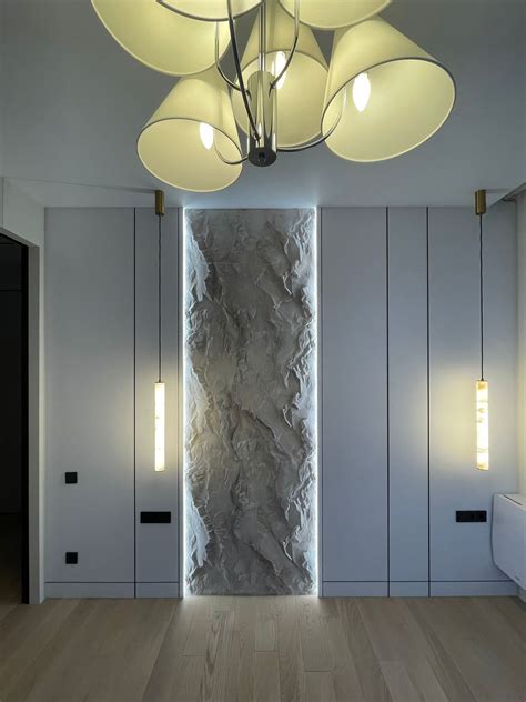 Стеновые панели БАЙДЖАКС в интерьере спальни в 2025 г Дизайн стены Скандинавский интерьер