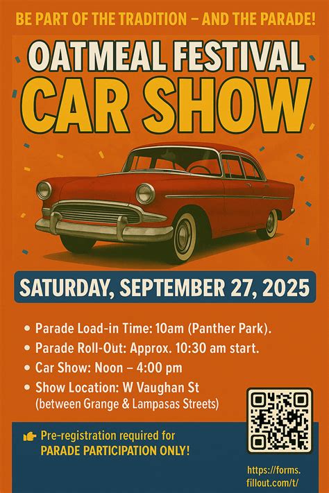 Car Show Archives Oatmeal Festival