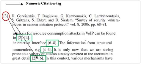 Mapping Of Numeric Citation Tag On Range Citationanchors Download Scientific Diagram
