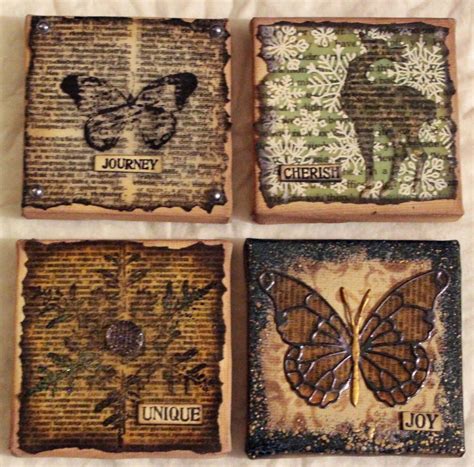 Artist Trading Post Experiments With Ice Resin