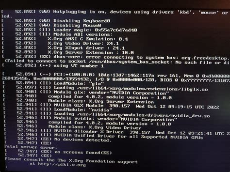 startx does not start xorg on oracle linux after nvidia install linux