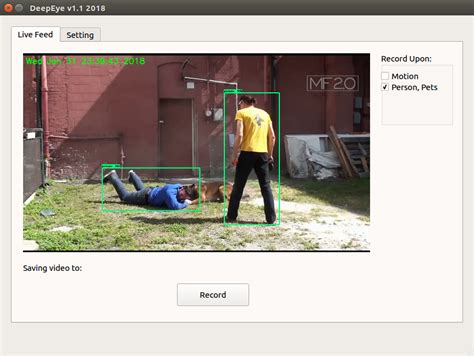 GitHub Hans Ob Deep Eye DeepEye Is A Surveillance Application Leveraging The Current Sate Of