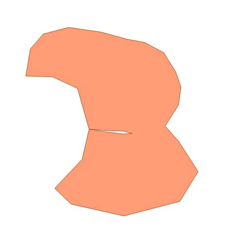Qgis Simplifying Adjacent Polygons On Subset Of Vertices Only