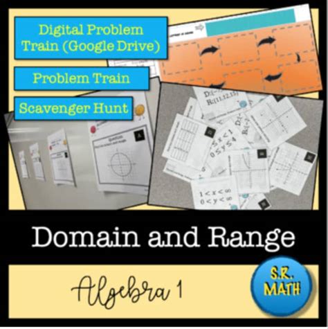 Domain And Range Bundle Keystone Algebra 1 Unit 5 By Sr Math Tpt