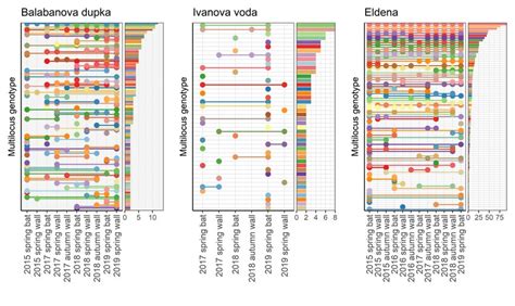 Visual Representation Of Shared Multilocus Genotypes Mlgs In The Download Scientific Diagram
