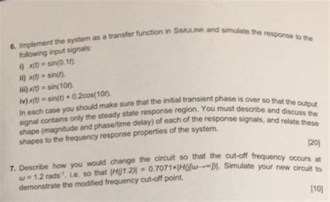 Solved Consider The Circuit Shown Below Which Consists Of A