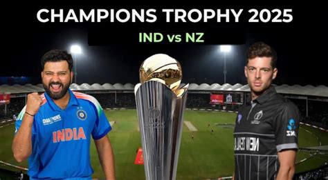 India vs New Zealand Live Streaming: How to Watch the Ind vs NZ ICC Champions Trophy 2025 Match ...