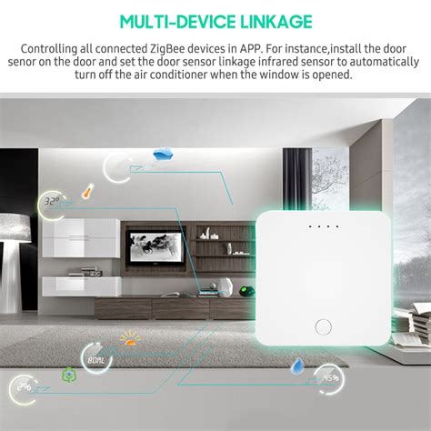 Smart Zigbee Gateway Wired Lan Gateway Intelligent Grandado