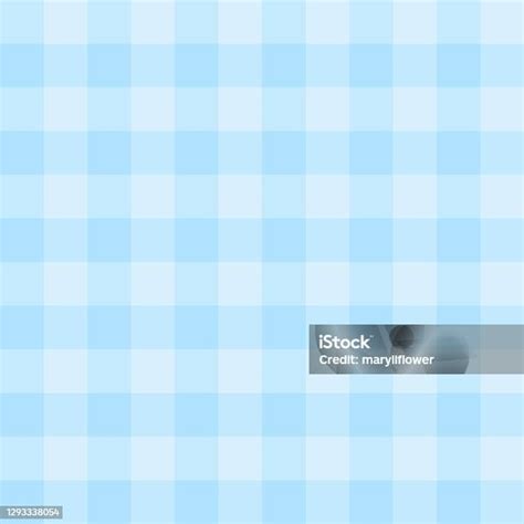 사각형이 있는 매끄러운 라이트 블루 체크 배경 식탁보 격자 무늬 옷 포장 침구를위한 깅엄 패턴 부드러운 파스텔 심플하고 최소한의 배경 벡터 일러스트레이션 밝은 청색에 대한