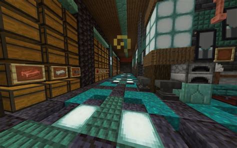 Storage Room Complete With Auto Sorting System Pretty Happy With This Build Survival 1 18 R