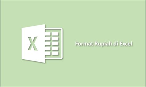 Format Rupiah Di Excel