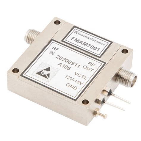 Variable Gain Control Amplifier GHz To GHz GaAs FET DB Gain DB Variable Gain