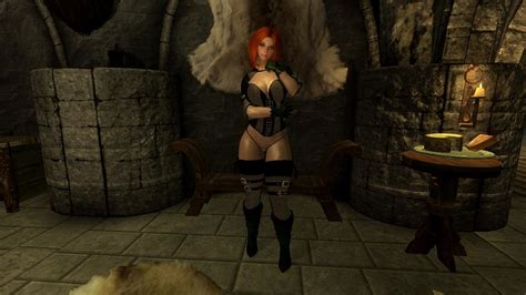 C5kevs Tight Leather Armor Retex V2 Uunp Downloads Skyrim Adult