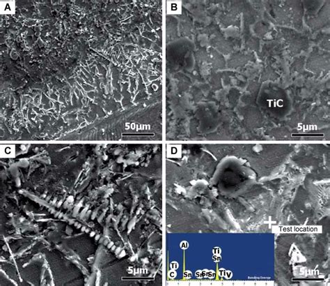 Sem Micrographs Of The Laser Alloying Composite Coating A The