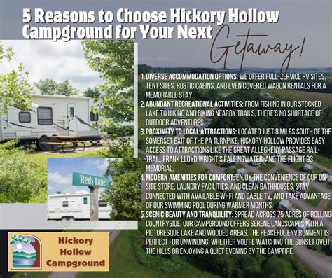 Hickory Hollow Campground Rockwood Pa
