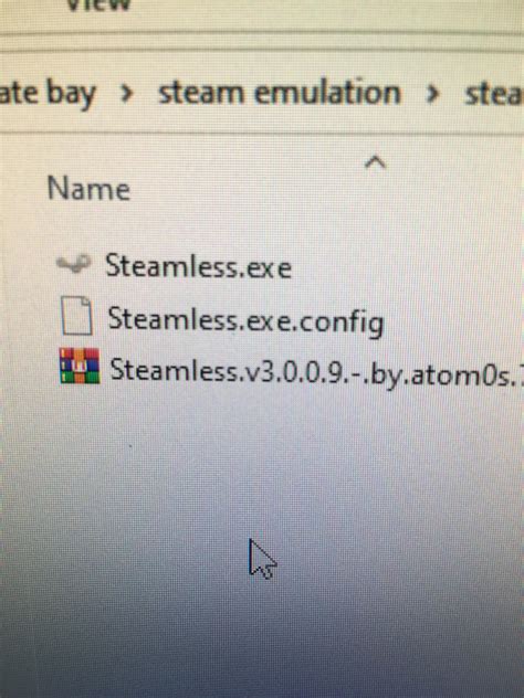 keep clicking steamless but it won t open it s just does the lil