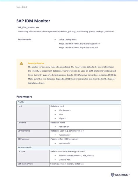 Sap Idm Monitor Pdf Microsoft Sql Server Databases