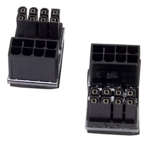 4 X 2 Piece Gpu 180 Degree Angle Power Adapter Set For Mercadolivre
