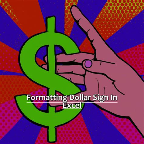 make the dollar sign in excel with a shortcut manycoders