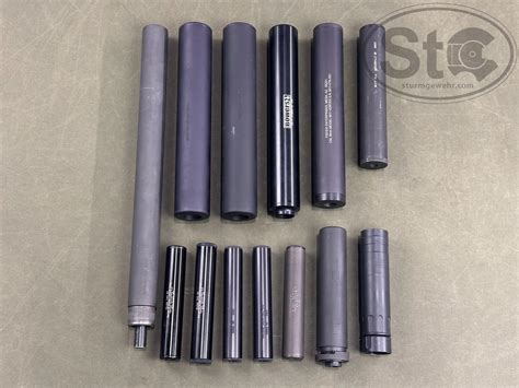 Spf Wts Variety Of Suppressor On Form 3 Lot Of 13 2750 Nfa